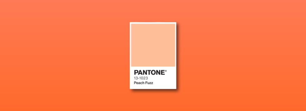 Peach Fuzz: tom de pêssego é eleito a cor do ano 2024 pela Pantone